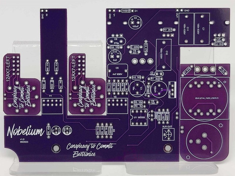 Nobelium PCB Set – Conspiracy to Commit Electronics