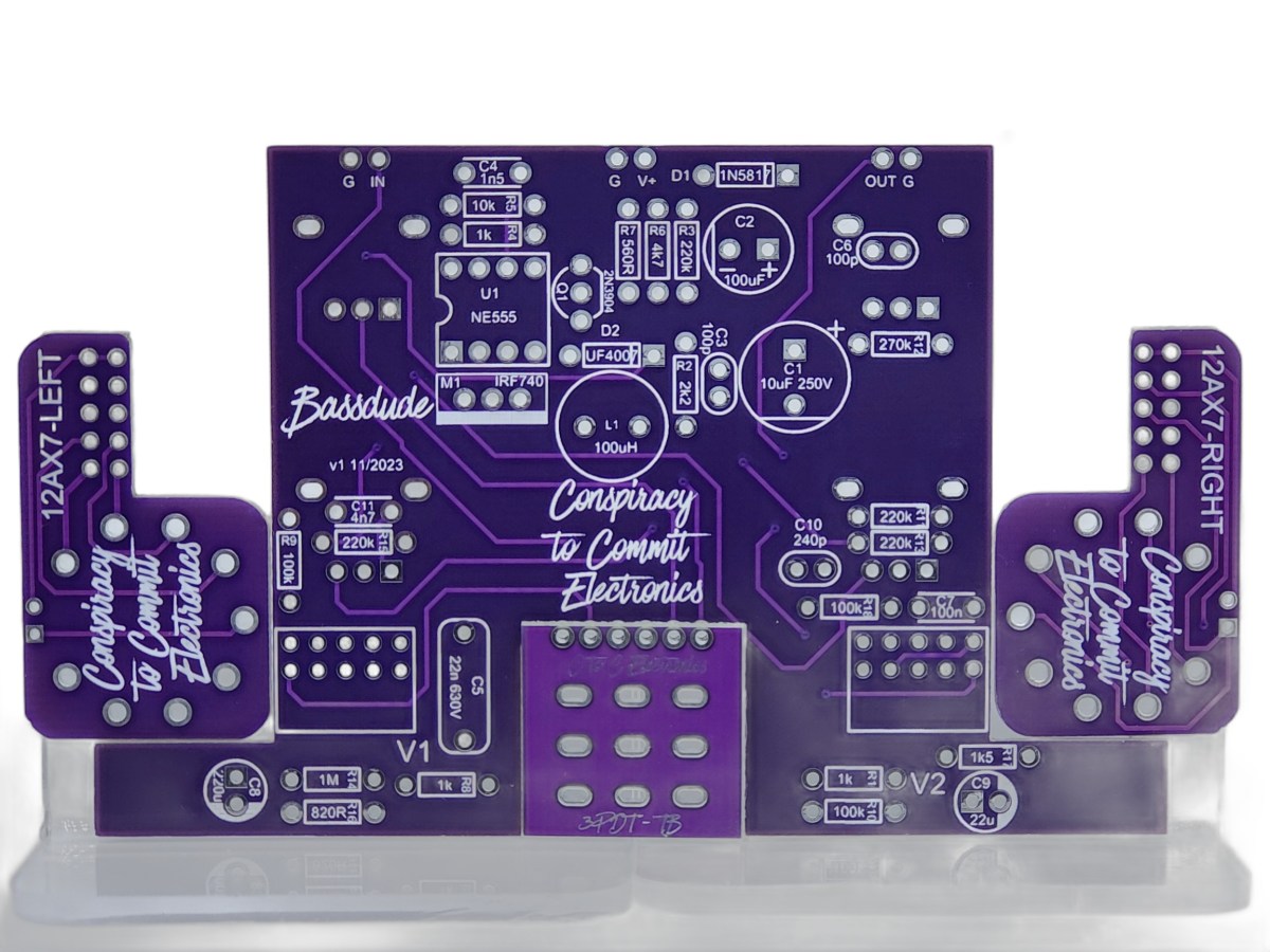 Bassdude PCB Set – Conspiracy to Commit Electronics